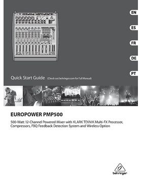 Behringer PMP 500 – Musikhaus Thomann