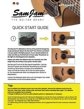 Schlagwerk SJ110M Sam Jam Guitar Snare – Musikhaus Thomann