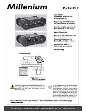 Millenium Pocket DI 2 – Musikhaus Thomann