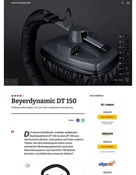 beyerdynamic DT-150 Kopfhörer – Musikhaus Thomann