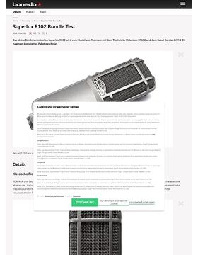 Superlux R102 – Musikhaus Thomann