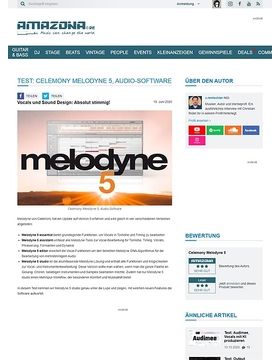 Celemony Melodyne 5 essential – Musikhaus Thomann