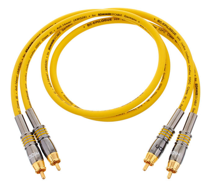Sommer Cable Epilogue Cinch Cable 0,75 – Musikhaus Thomann