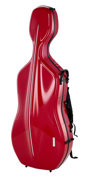 Gewa Air Cello Case RD/BK Fiedler – Musikhaus Thomann