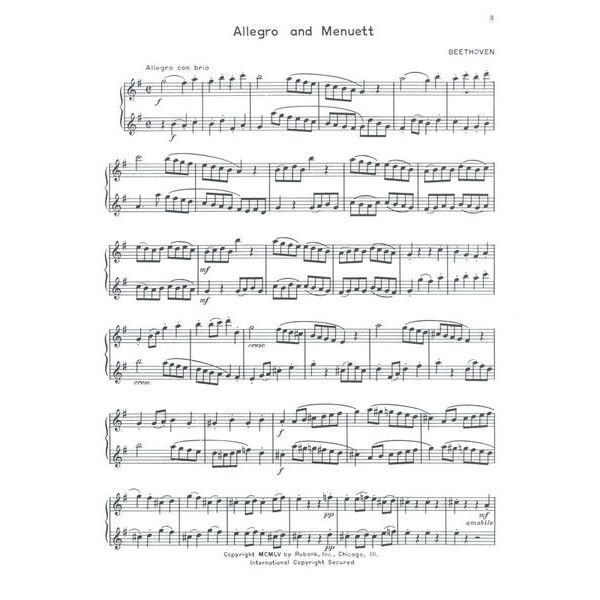 Rubank Publications Selected Duets for Flute 2 – Musikhaus Thomann