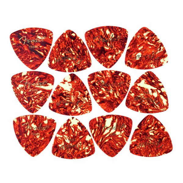 Fender Triangle Picks Shell Set Thin – Thomann United States