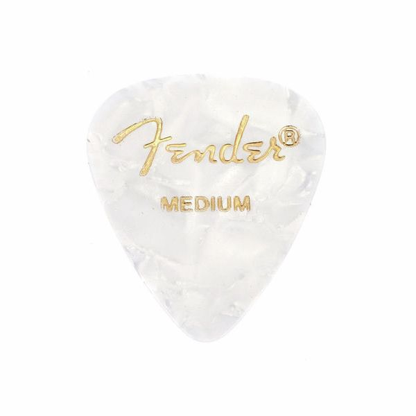 Fender White Pearloid Pick Set M – Thomann United States