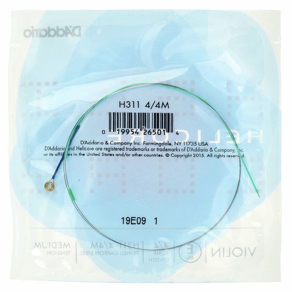 Daddario Helicore Violin E 4/4 med BE – Thomann United States