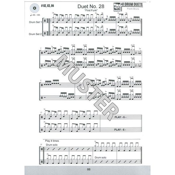 Leu Verlag 41 Drum Duets – Musikhaus Thomann