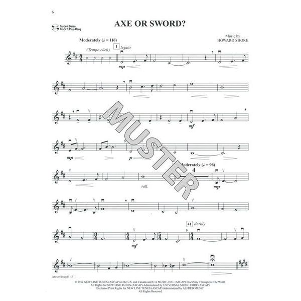 Alfred Music Publishing Hobbit Trilogy Violin – Thomann Elláda