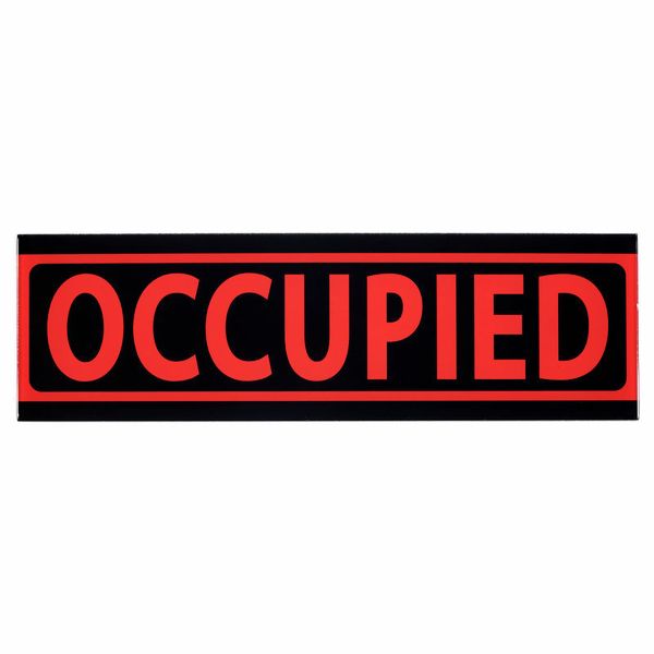 Stairville Sign "OCCUPIED" – Thomann Danmark