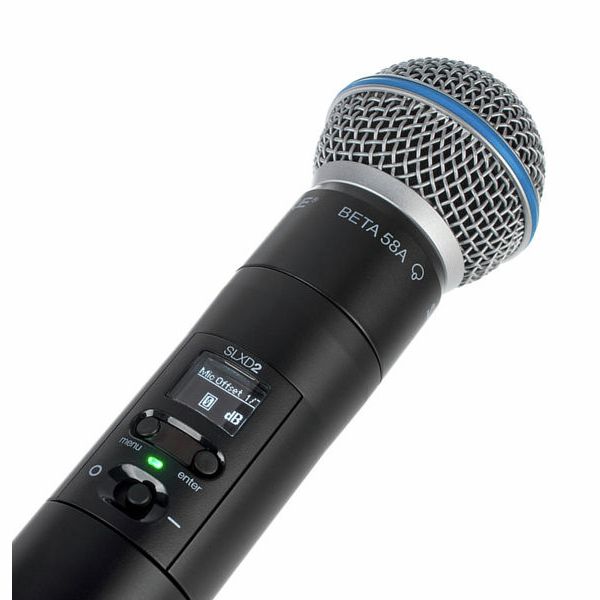 Shure SLXD2/Beta58 H56 – Thomann United States