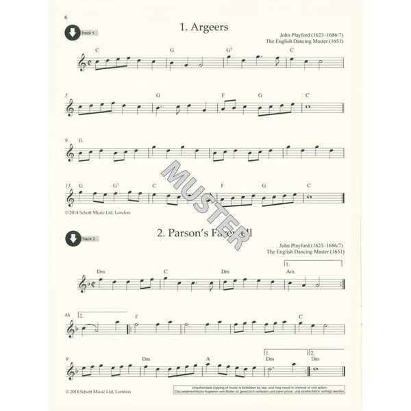 Schott English Folk Tunes Recorder – Thomann United States