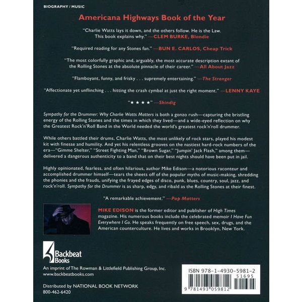 Backbeat Books Sympathy For The Drummer – Thomann France