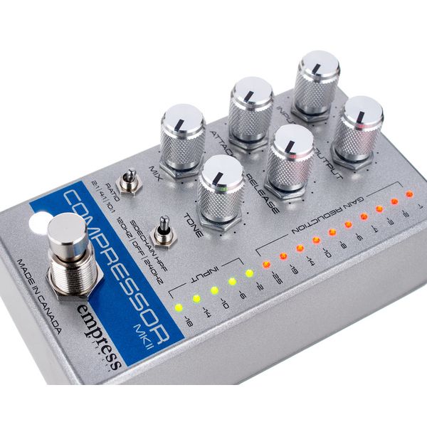 Empress Effects Compressor MKII Silver – Musikhaus Thomann Empress Effects Compressor MKII Silver – Musikhaus Thomann