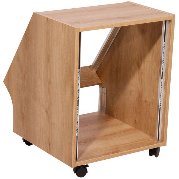 Thon Studio Side Rack XL 10U oak – Musikhaus Thomann