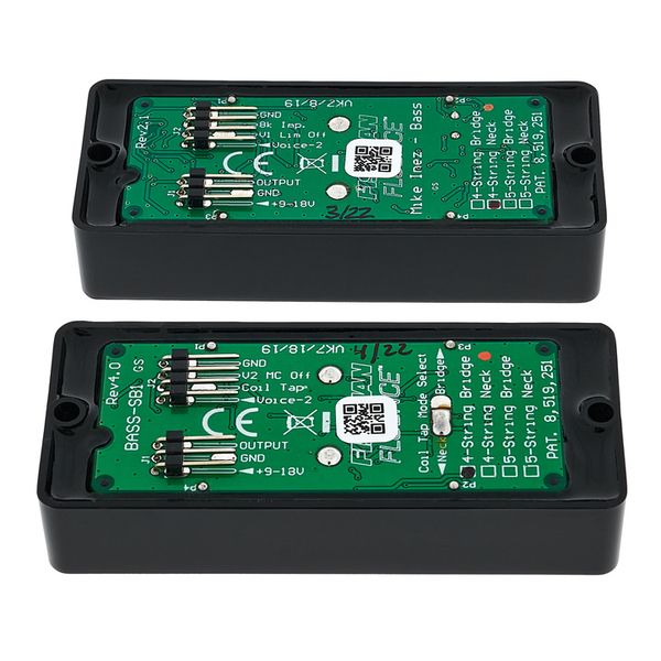 Fishman Fluence Mike Inez 4 Set BK – Thomann United States