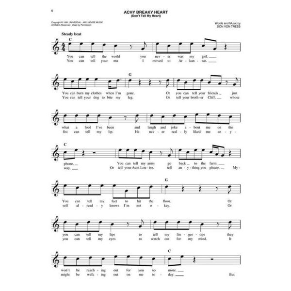 Hal Leonard The Easy Country Fake Book – Thomann United States