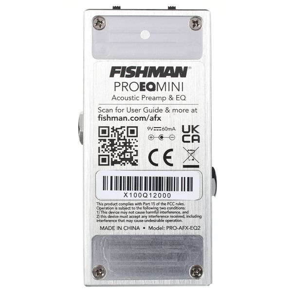 Fishman AFX Pro EQ Mini Ac. Pre & EQ – Thomann United States