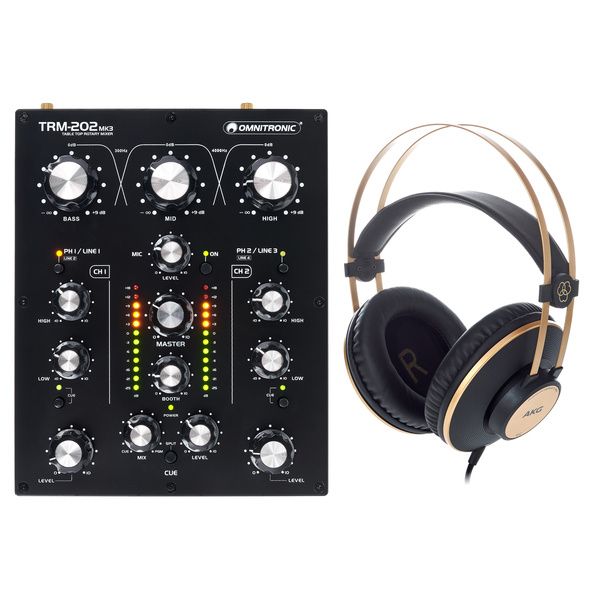 Omnitronic TRM-202 MK3 HP Bundle – Thomann Elláda