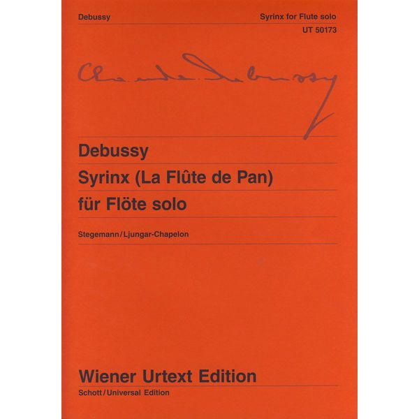 Wiener Urtext Edition Debussy Syrinx Flöte – Thomann België