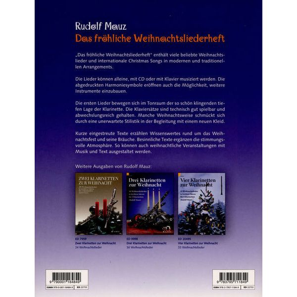 Schott Mauz Fröhliche Weihnacht – Thomann Elláda