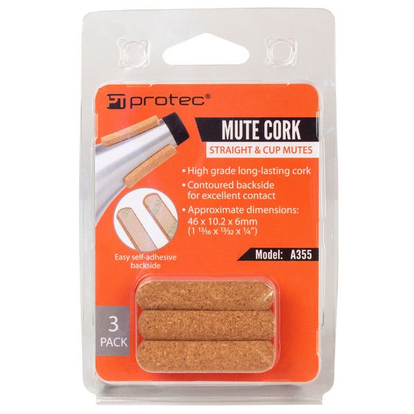 Protec Mute Replacement Cork, 3-Pack – Thomann United States