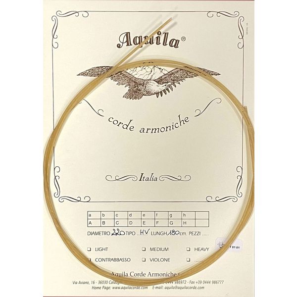 Aquila ANG00 Natural Gut G & D Set – Thomann United States