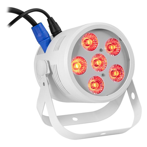 Eurolite LED Silent Par 6 QCL Floor WH – Thomann United States