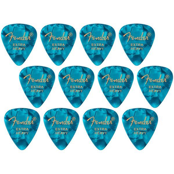 Fender Ocean Turq Pick Extra Heavy – Thomann United States
