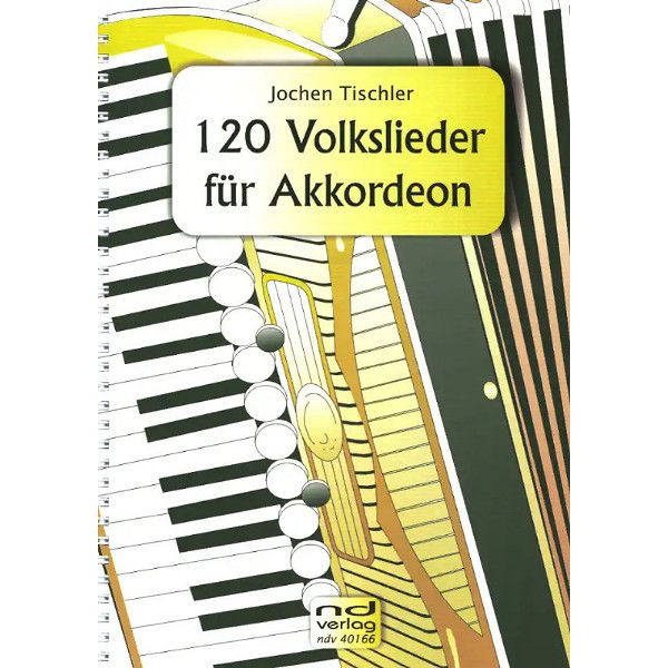 Nd Verlag 120 Volkslieder Akkordeon Musikhaus Thomann