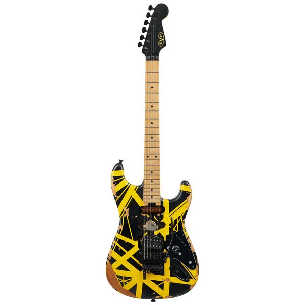Evh Frankie Striped MN Relic B/Y – United Arab Emirates