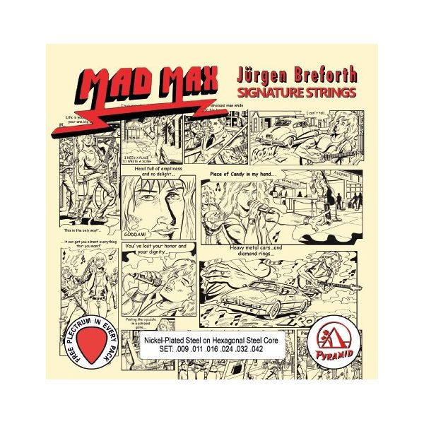 Pyramid Comic Max Max Breforth Strings – Thomann UK