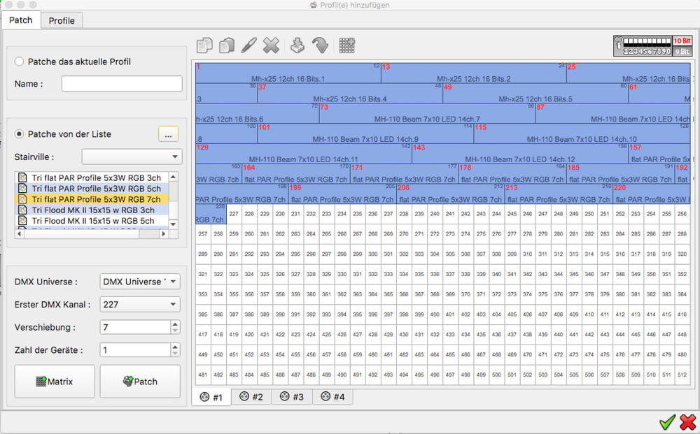 DMX-Adressierung – Musikhaus Thomann