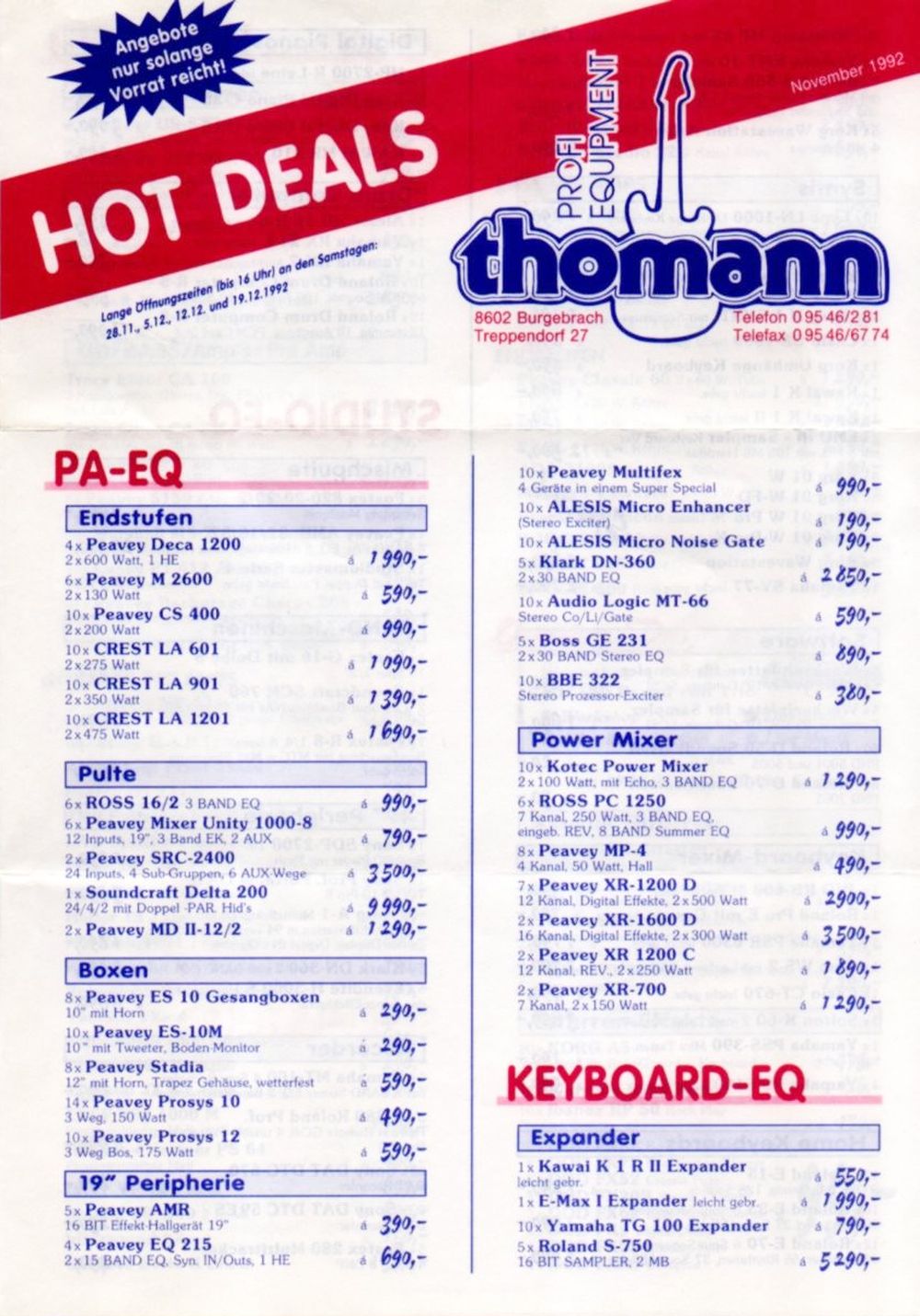 Thomann Company History – Thomann UK