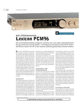 Lexicon PCM96 Surround D – Musikhaus Thomann