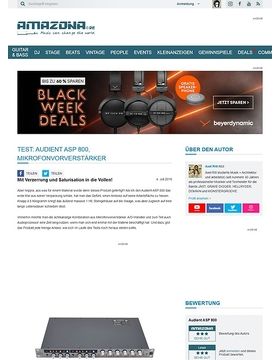 Audient ASP800 – Musikhaus Thomann