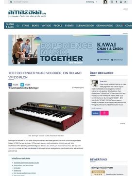 Behringer Vocoder VC340 – Musikhaus Thomann