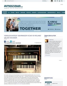 Behringer Vocoder VC340 – Musikhaus Thomann