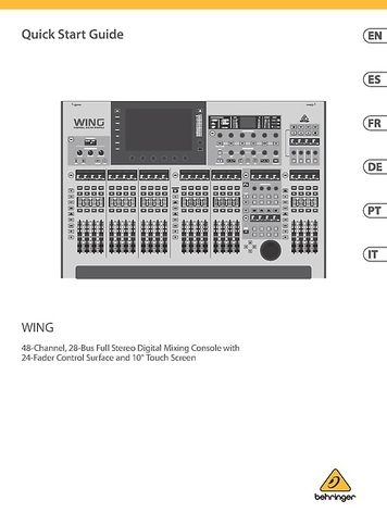 Behringer WING – Musikhaus Thomann