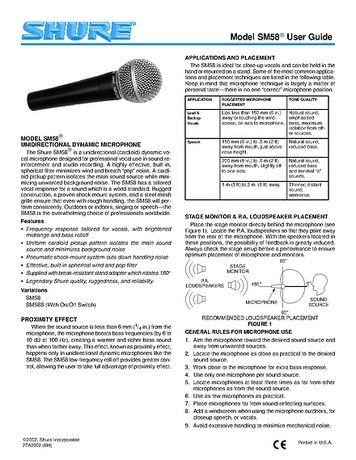 Shure SM58 LC Bundle – Thomann Elláda