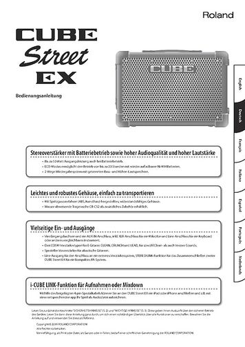 Roland Cube Street EX – Musikhaus Thomann