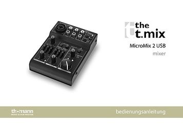 the t.mix MicroMix 2 USB – Musikhaus Thomann