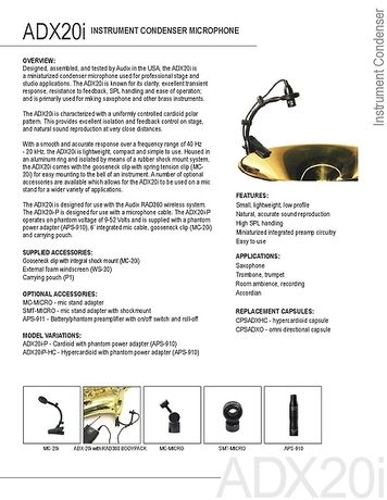 Audix ADX 20 i-p – Musikhaus Thomann