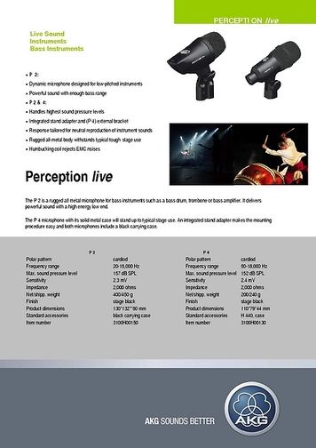 AKG Perception Live P4 – Musikhaus Thomann