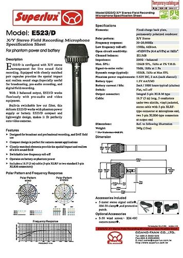 Superlux E523/D – Thomann France