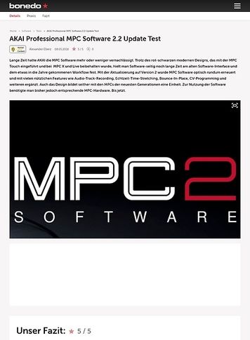 Akai MPC 2 Premier – Musikhaus Thomann