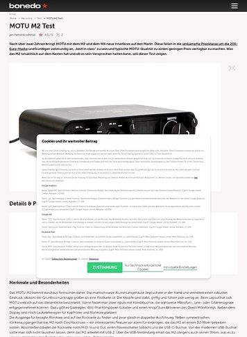 MOTU M2 – Musikhaus Thomann