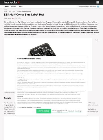 EBS MultiComp Blue Label – Musikhaus Thomann