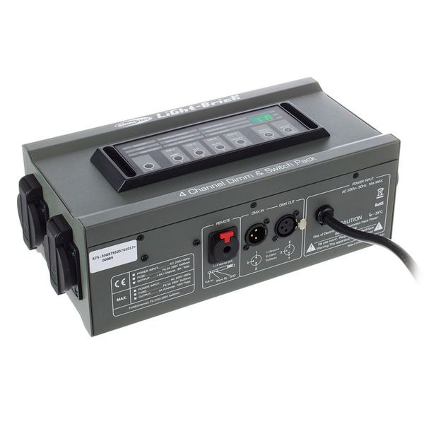 Showtec Lightbrick 4-kanal Dimmer Pack DMX – Musikhaus Thomann